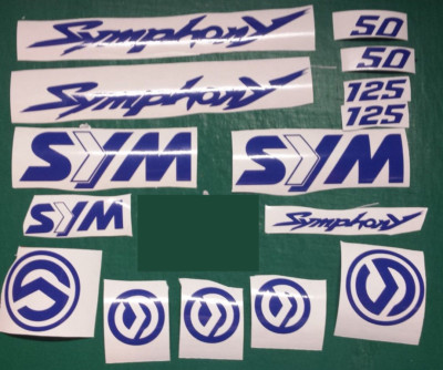 Sym Symphony Decals/Stickers symphony SR 50 125 Decals/Stickers | eBay UK
