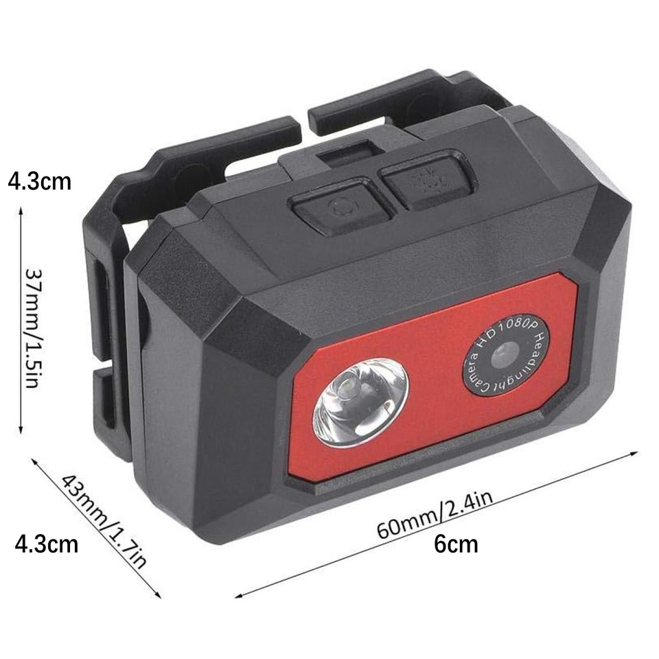 F18 Night Vision HD Camera 1.3MP 1080P Head-Mounted Action Video ...