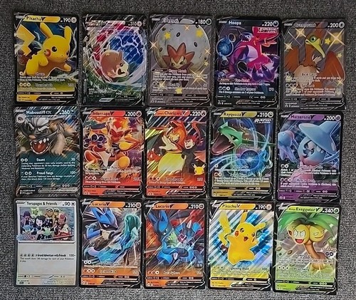 15 Different Pokemon Jumbo Promo Card Oversized 5"x7" Lot Basic, VUnion ...