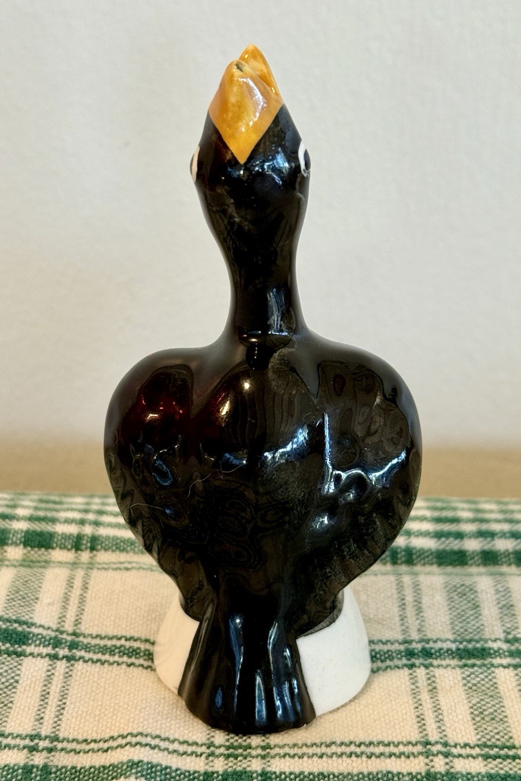 Vintage Ceramic Blackbird Pie Vent/Funnel ENGLAND; Clarice Cliff Design ...