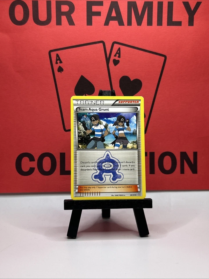 Team Aqua Grunt 26/34 Double Crisis for sale | eBay