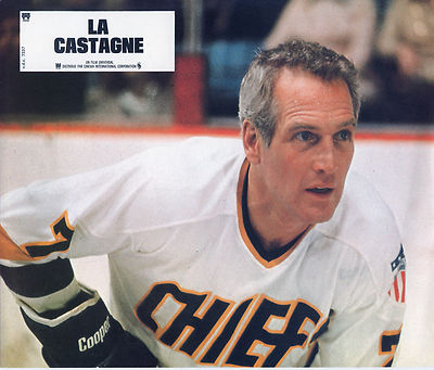 SLAP SHOT photo PAUL NEWMAN/REGGIE DUNLOP original color lobby still ...
