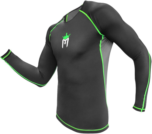 Rush Long-Sleeve Rash Guard for MMA, BJJ & Surfing 744110583786| eBay