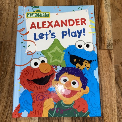 Alexander Sesame Street Let's Play Put Me In the Story HC Book ...