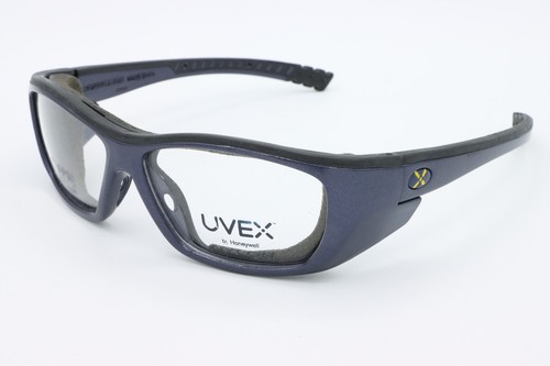NEW UVEX TITMUS 166 SW07 Z87-2+ NAVY BLUE AUTHENTIC FRAMES EYEGLASSES ...
