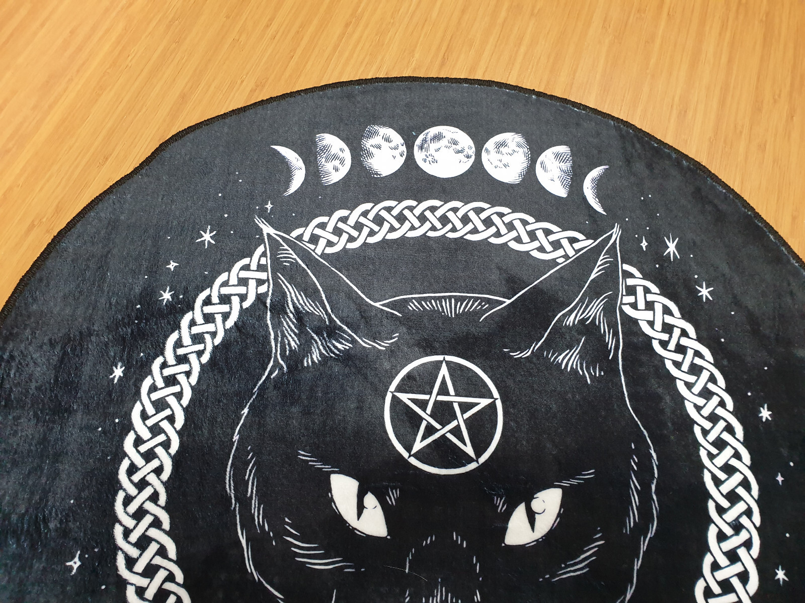 Black Cat Magic Circle, Black Cat Magic, Black Cat Magic Circle Rug | eBay