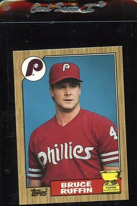 1987 TOPPS TIFFANY #499 BRUCE RUFFIN ROOKIE RC PHILADELPHIA PHILLIES | eBay