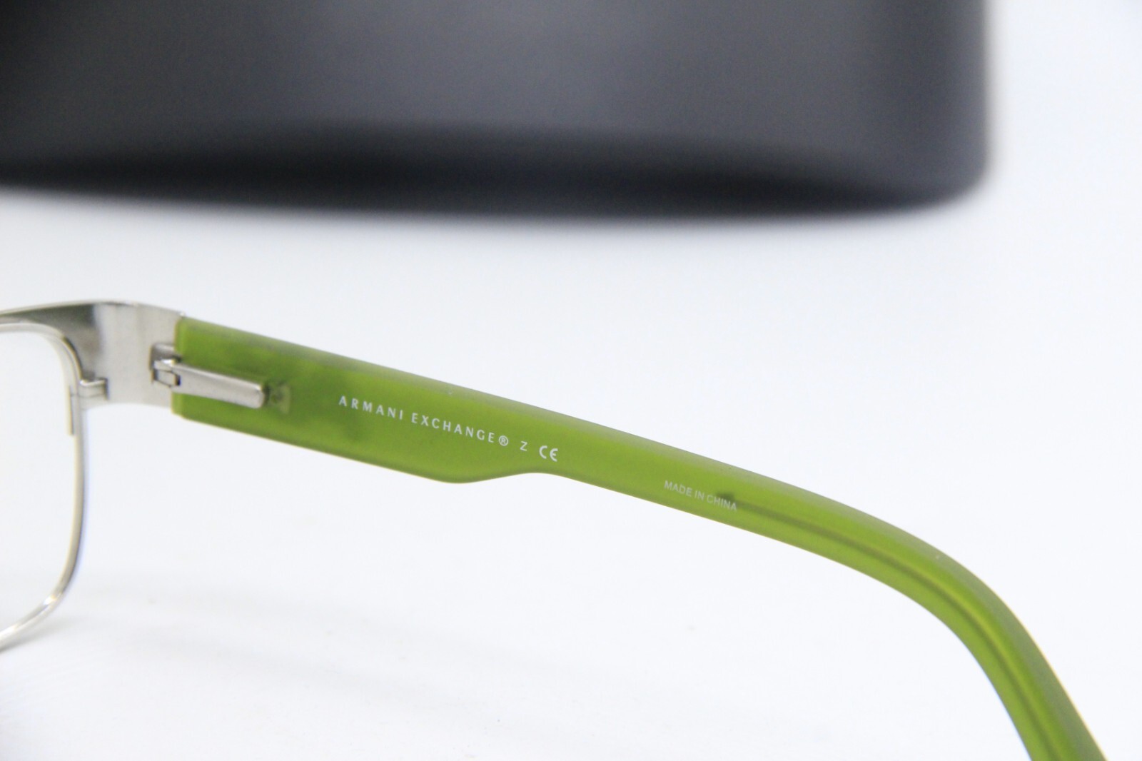 NEW ARMANI EXCHANGE AX 1012 6045 BLACK GREEN AUTHENTIC W/CASE ...