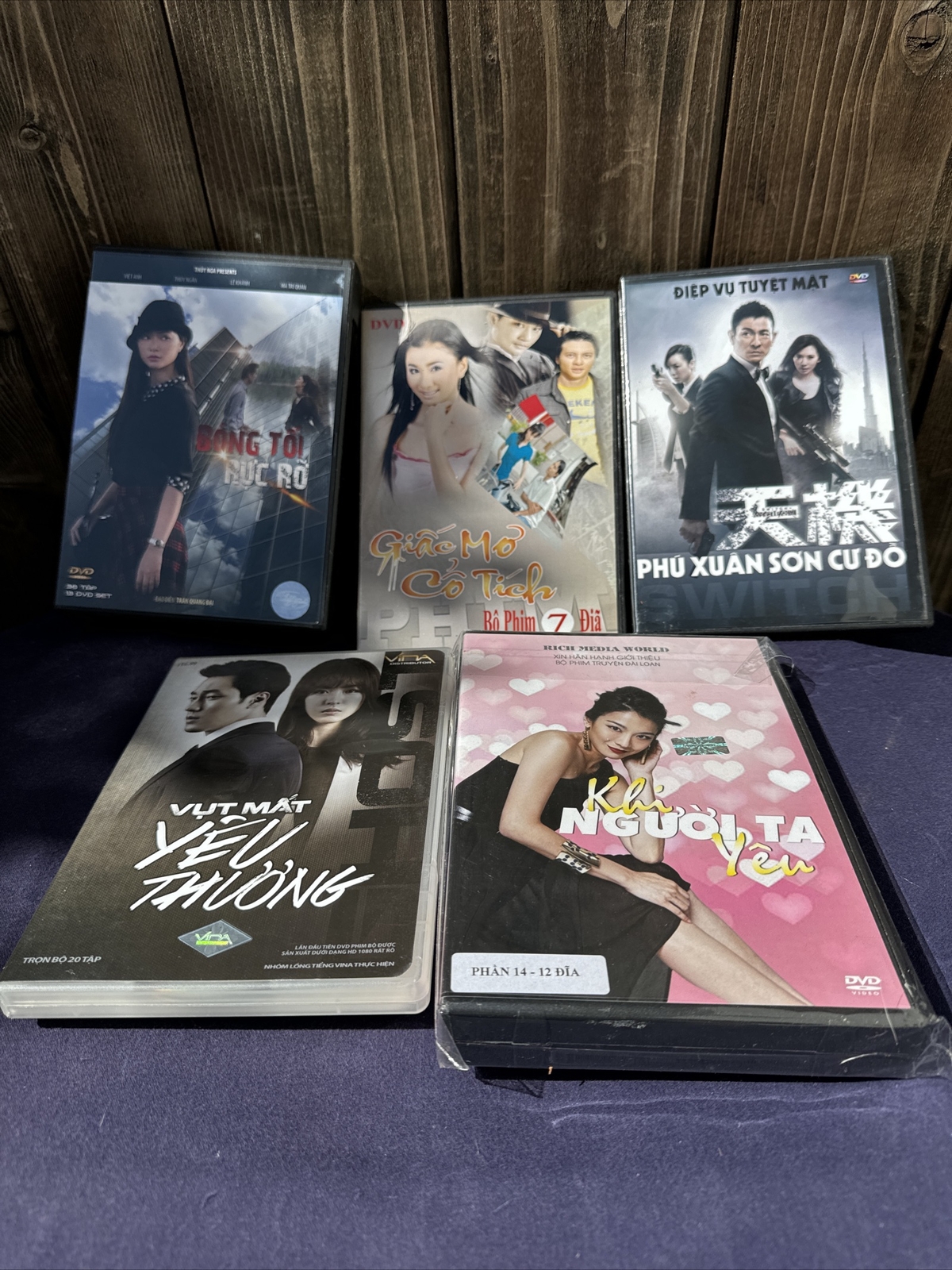 Vintage Vietnamese Movie TV Show DVDs (Lot of 5) | eBay