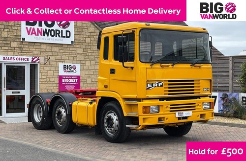 1999 ERF EC EC11 6x2 Day Tractor Unit Diesel red Manual | eBay