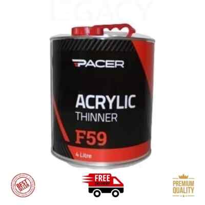F59 Acrylic Paint Solvent Thinners, 4 Litre | FREE SHIPPING AU | eBay ...