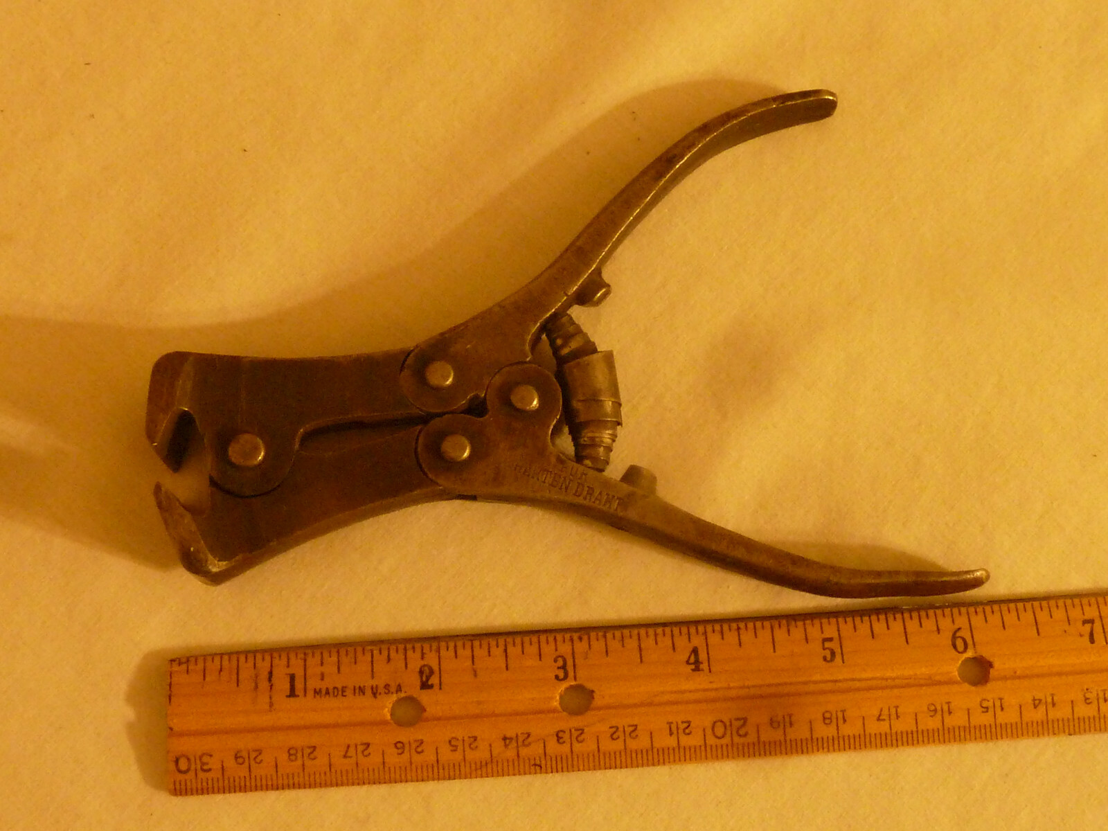 Vintage German ? ( FUR HARTEN DRAHT ) WWI WW2 ?? Spring Loaded Wire ...