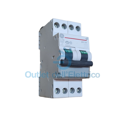 Ge Puissance 692575 Epc 64 Interrupteur Automatique MCB C10 10A 4P 6KA ...