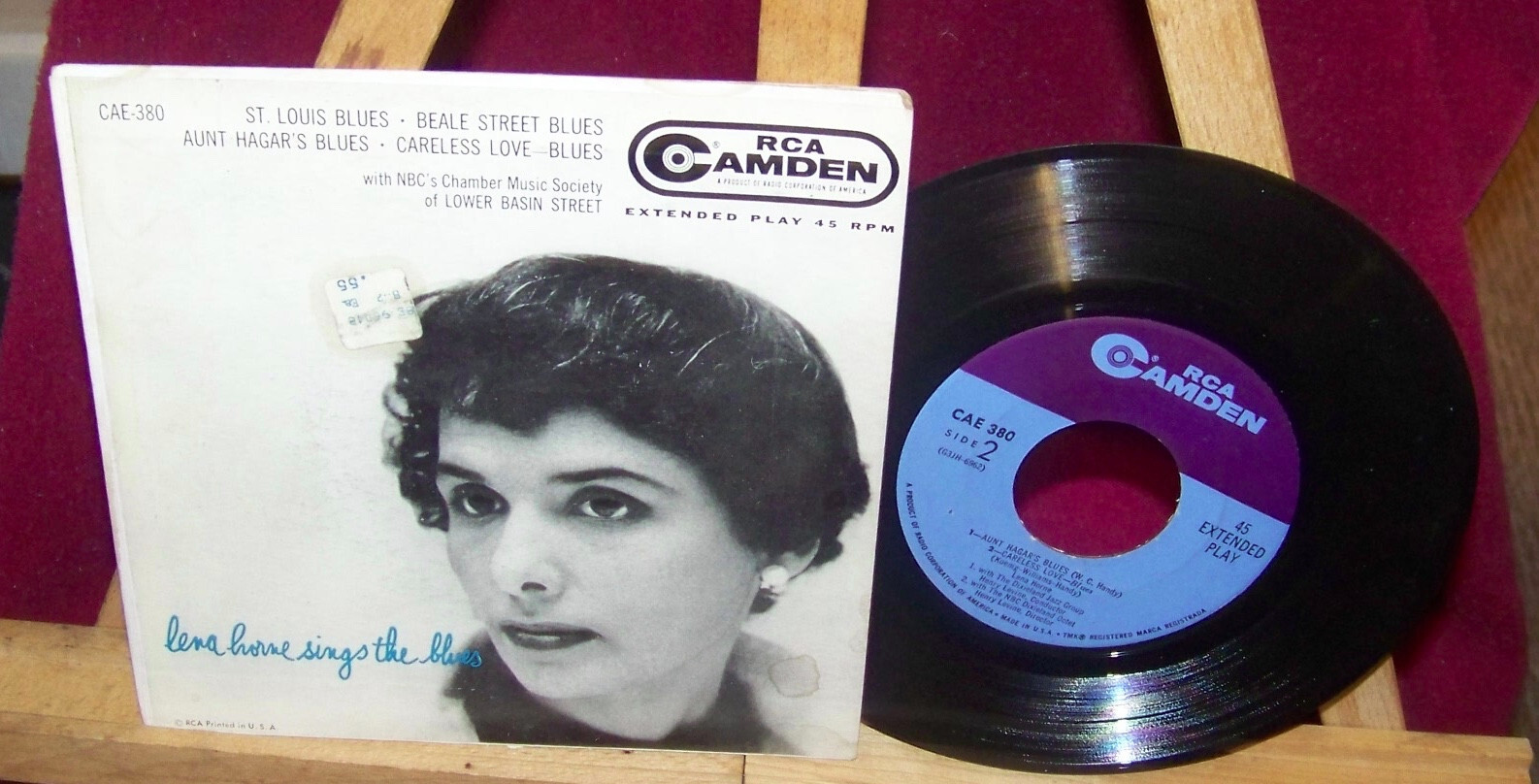 lena horne 45 rpm rpm record w picture sleeve | eBay