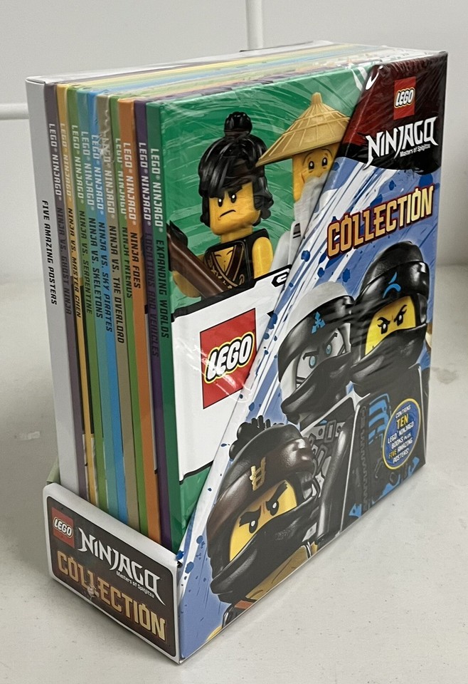 Lego Ninjago Collection 10 Books Plus 5 Posters Brand New! | eBay