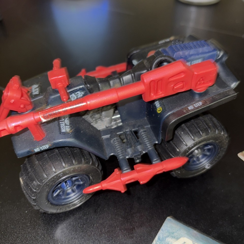 Vintage GI Joe Arah Cobra Ferret ATV Vehicle 1985 Hasbro Toy Figure ...