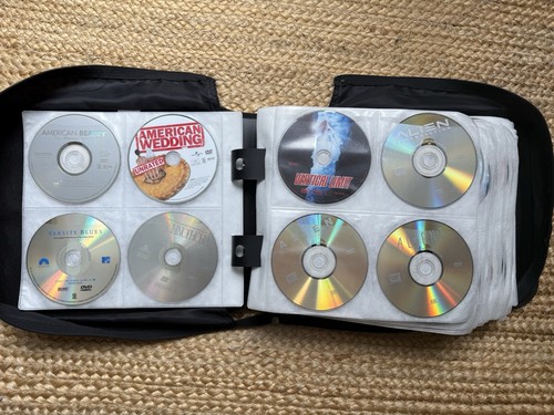 Lot of 300 DVDs Disc Only w/ Storage Binders Blockbuster Movies ...