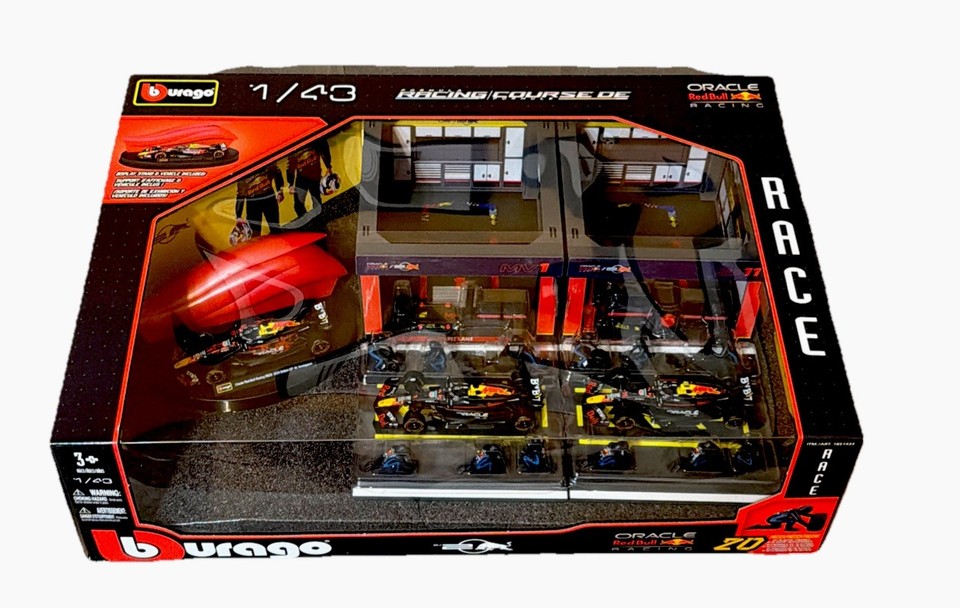 Burago 1:43 Formula Racing Course De Item 11851433 Oracle Red Bull ...