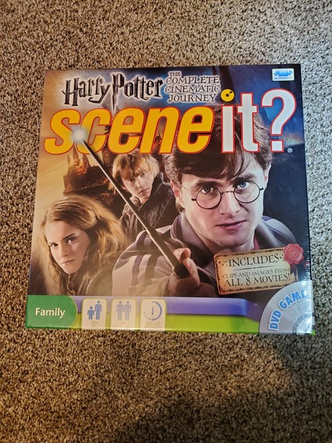 Screenlife Scene It The Complete Cinematic Journey DVD Board Game ...