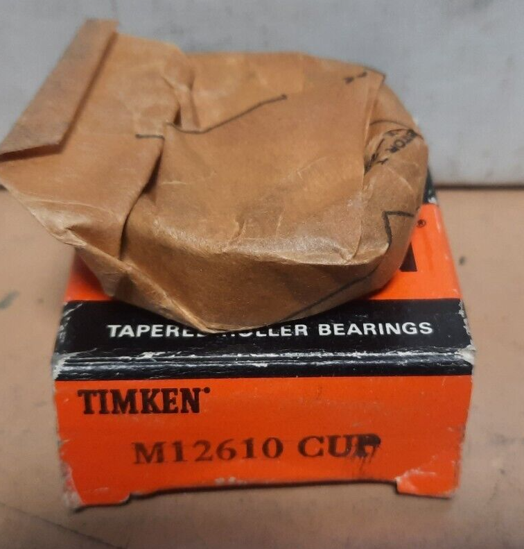 TIMKEN #M12610 TAPERED ROLLER BEARING (CUP)(50MM OD x 13.97MM WIDE ...
