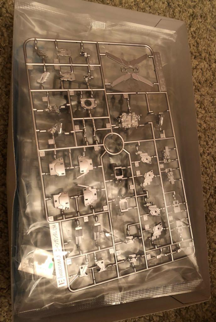 HGUC RX-0 Unicorn Gundam Destroy Mode Mechanical Frame/Clear Ver. Model ...