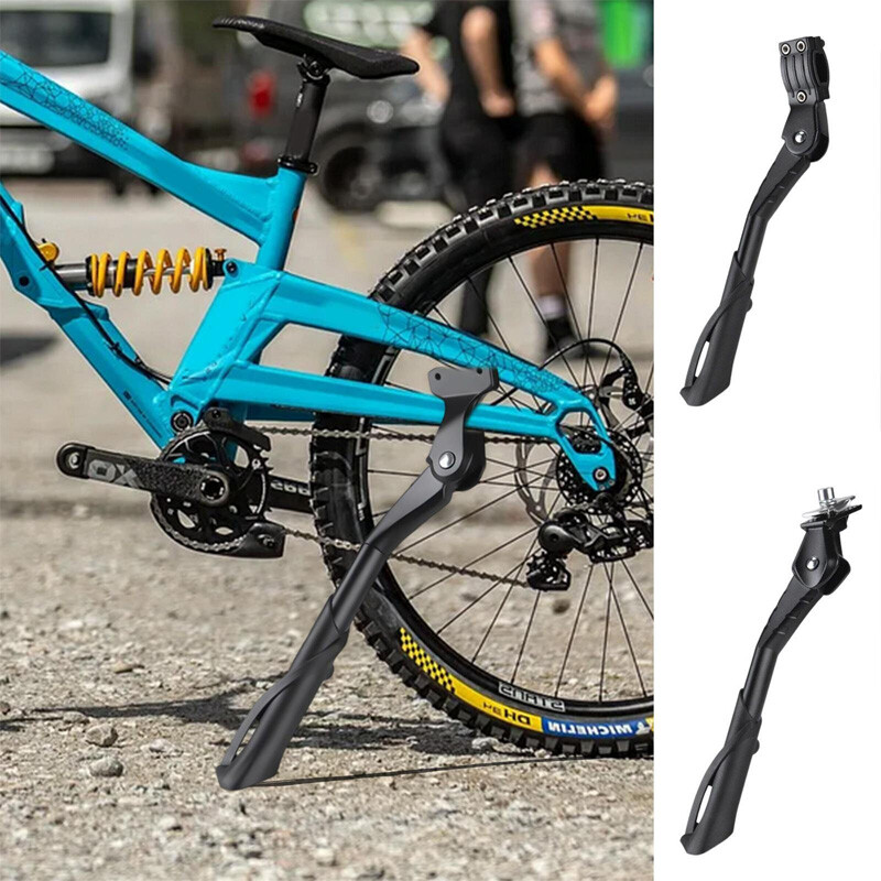Bike Kickstand Bike Stand 24"-29" Bicycle Bike Center Kickstand MTB ...
