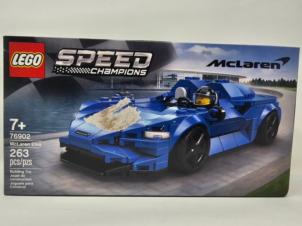 LEGO 76902 Speed Champions McLaren Elva - New & Sealed in Damaged Box ...