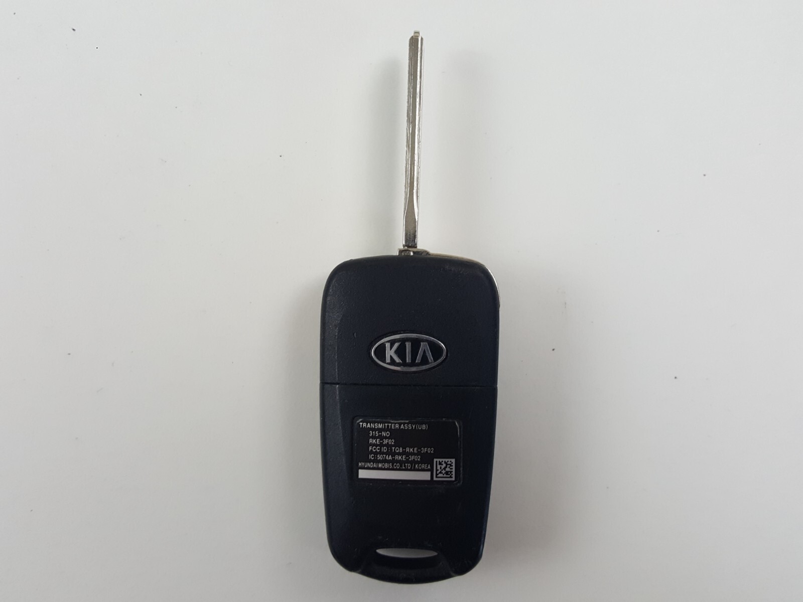 ORIGINAL KIA RIO 12-13 OEM FLIP KEY LESS ENTRY REMOTE FOB BLANK UNCUT ...