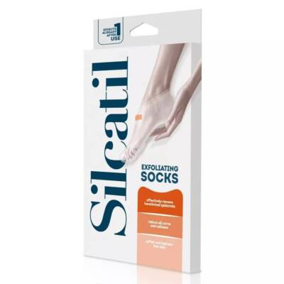 Silcatil Exfoliating Food Socks Mask Effectively Remove Calluses | eBay UK