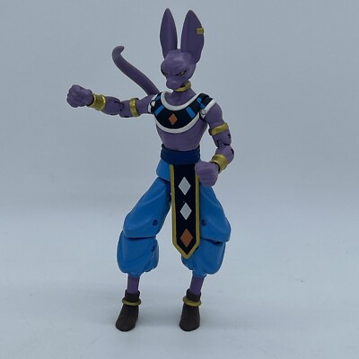 6” Anime Dragon Ball Z Beerus Figure God of Destruction Beerus Action ...