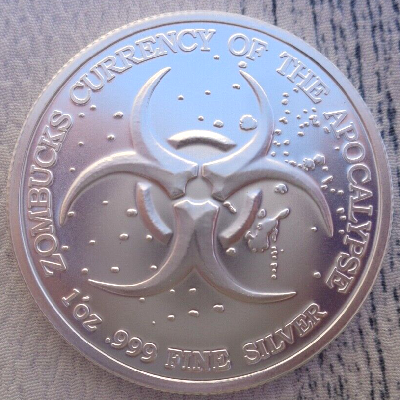 1 oz. PANDAmonium #1 Zombucks World Series rounds .999 fine silver | eBay