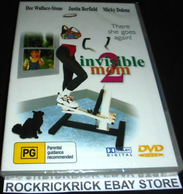 INVISIBLE MOM 2 DVD (DEE WALLACE-STONE) ALL REGION BRAND NEW SEALED ...