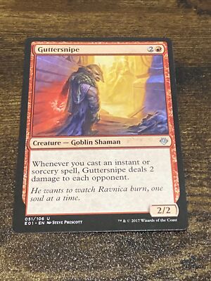 Guttersnipe 051/106 The List Magic The Gathering MTG D5733* | eBay