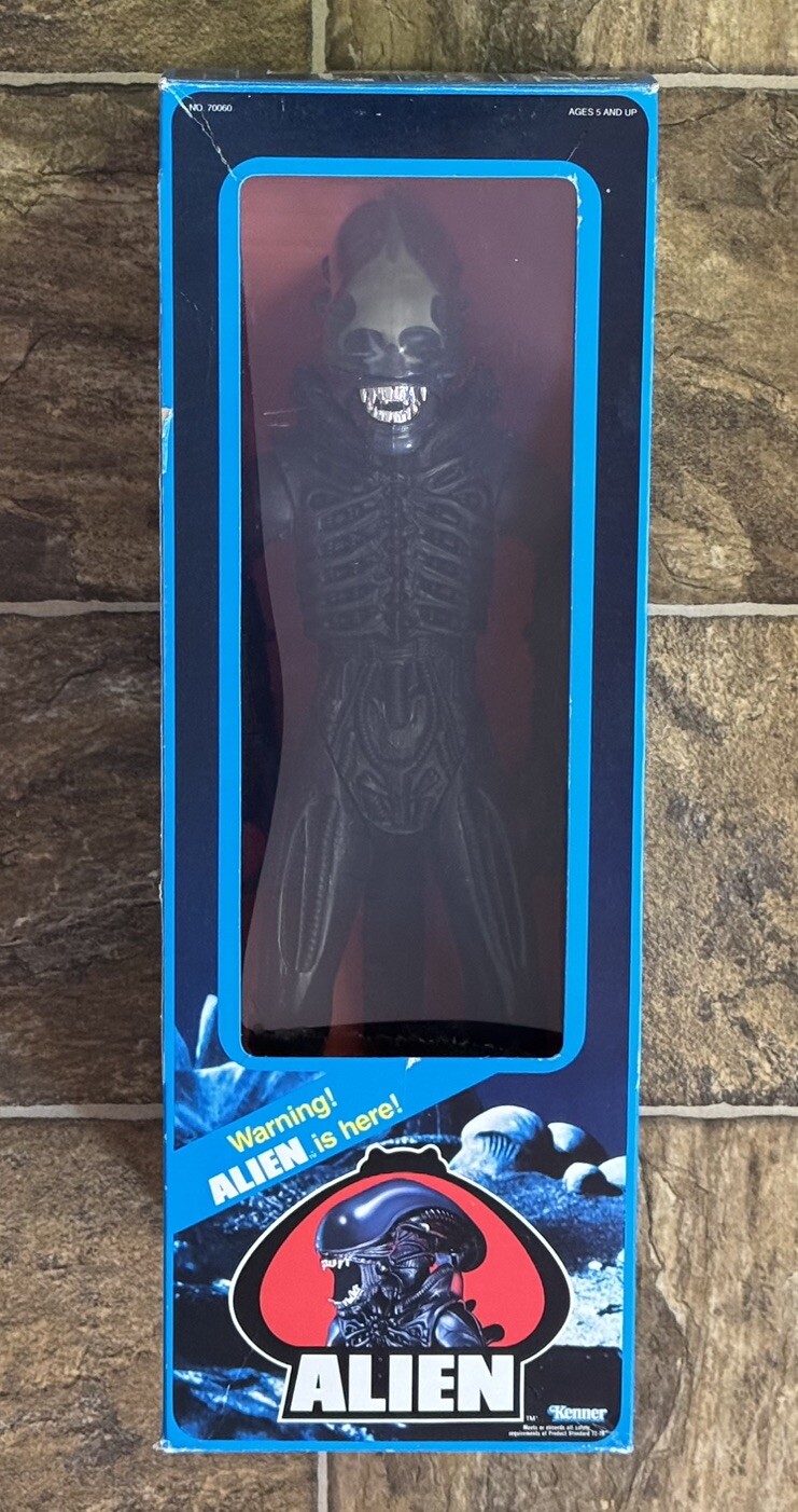 VINTAGE ALIEN KENNER 1979 BIG CHAP XENOMORPH ACTION FIGURE 18” Mint ...