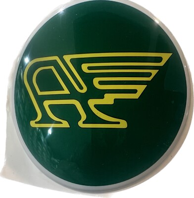 Austin self adhesive 80 Mm quality resin Raised Dome Green badge L92 ...