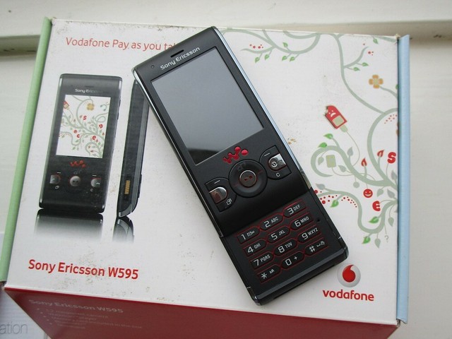 Sony Ericsson Walkman w595 - Ruby black (Vodafone) Mobile Phone for ...