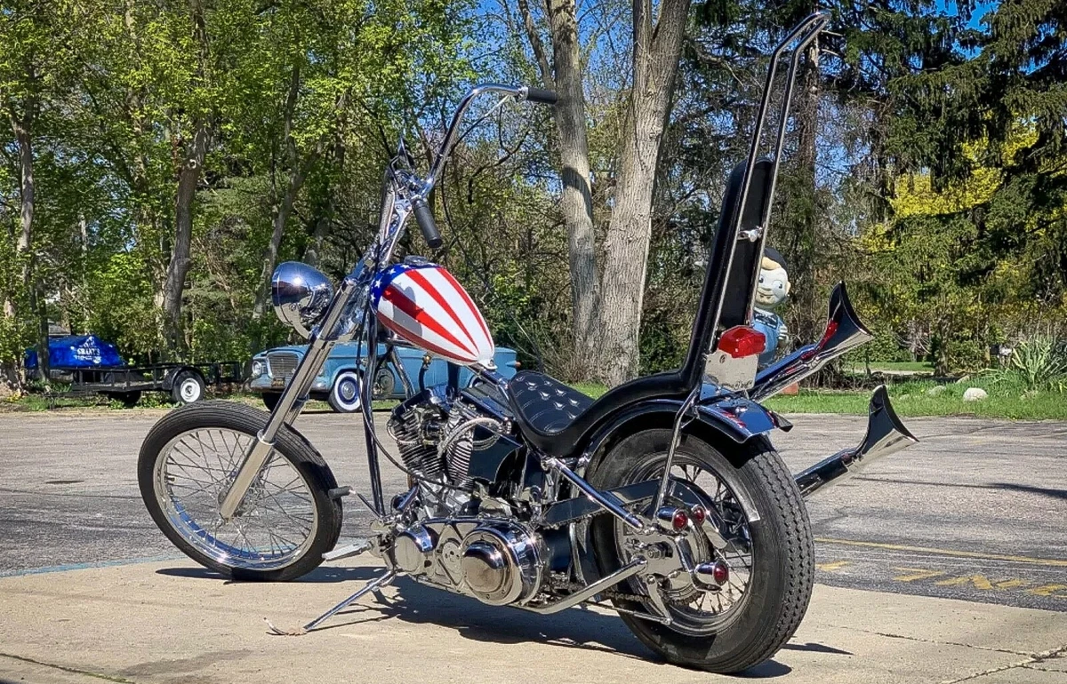 A Nearly Perfect Replica of the Easy Rider Bike