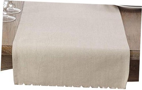 Knotted Tassel Table Runner 16" x 108" Natural 789323357809| eBay