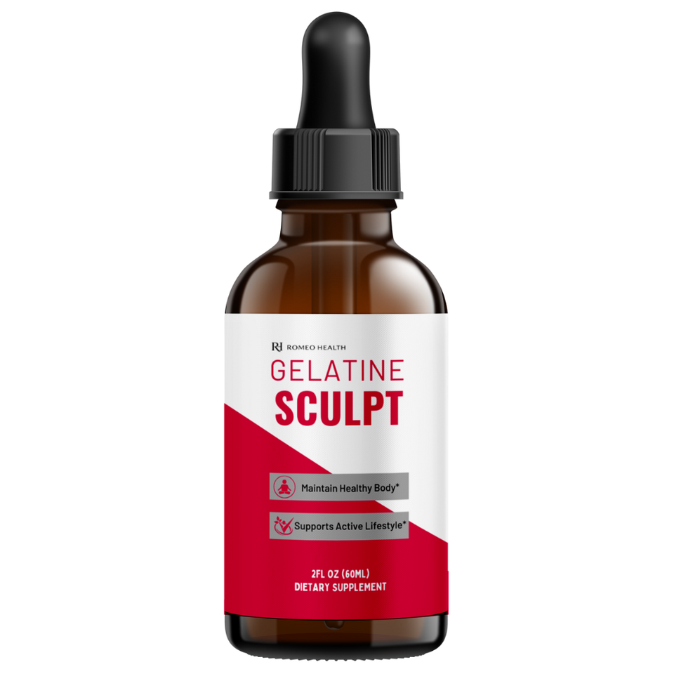 Gelatine Sculpt Drops Advanced Health & Weight Loss Supplement (2 ...