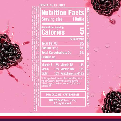 Sparkling Ice Grape Raspberry Sparkling Water Zero Sugar 17 fl oz Pack ...