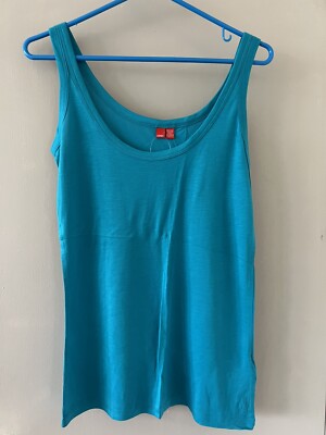 NEW ESPRIT Women’s BRIGHT BLUE Tank Top ~ Size L | eBay