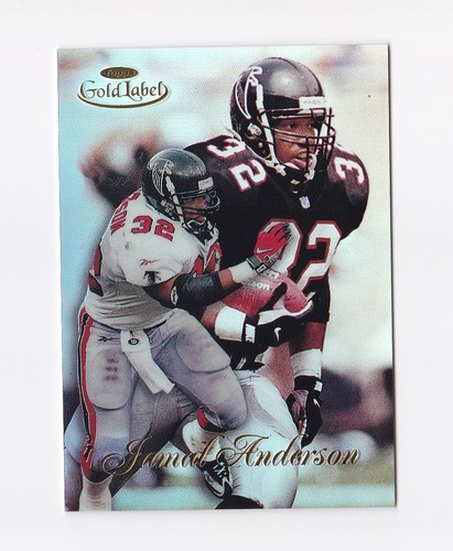 1998 Topps Gold Label Class 1 #3 Jamal Anderson Atlanta Falcons Utah ...