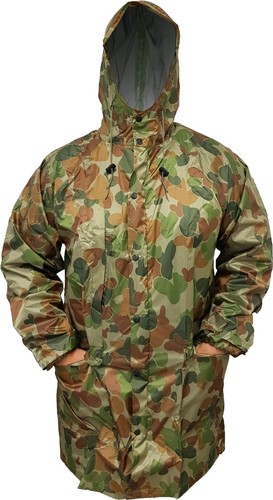 TAS 2XL DPCU Auscam Camo Rain Jacket/Coat - Cadets,Hunting,Camping ...
