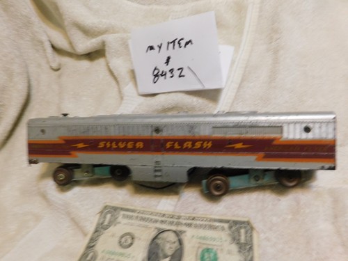 VINTAGE AMERICAN FLYER S GAUGE SILVER FLASH B UNIT | eBay