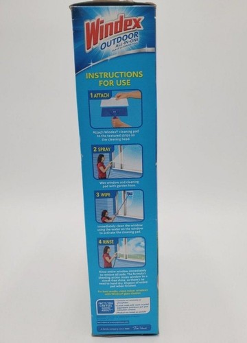 Windex Outdoor All-In-One Glass And Window Cleaner Tool Starter Kit | eBay