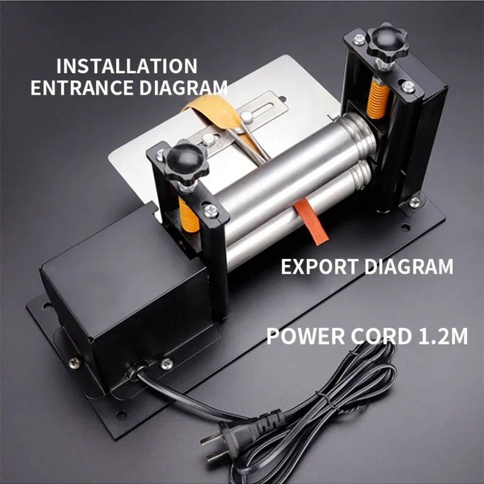 Leather Drawing Machine Hand Rub Rubber Cylinder Machine Leather Press ...