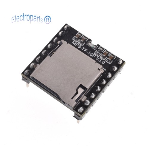 New TF Card U Disk Mini MP3 Player Audio Voice Module Arduino DFPlayer ...
