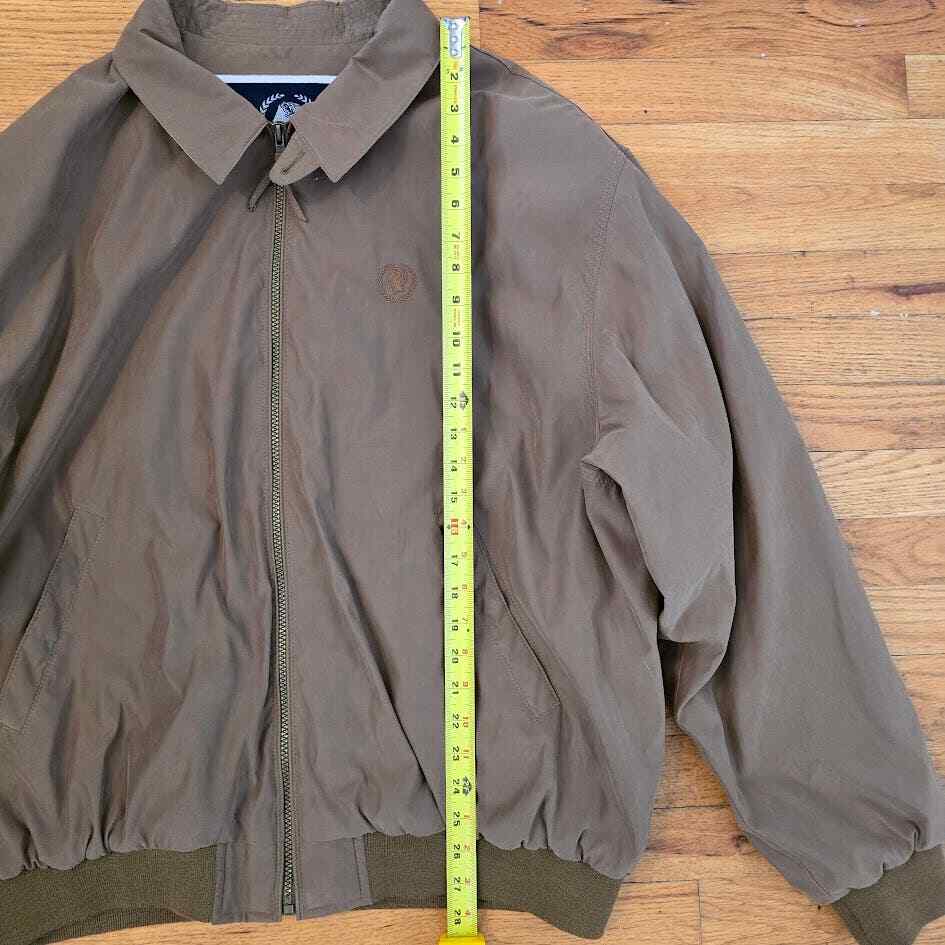 Vintage Caesars Palace Casino Mens Brown Jacket Coat XXL 2XL Las Vegas ...