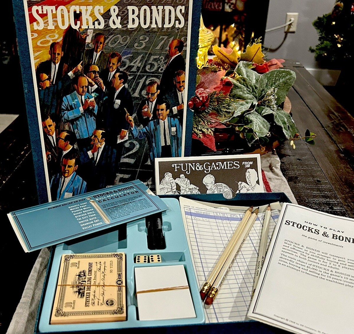 Stocks And Bonds Game