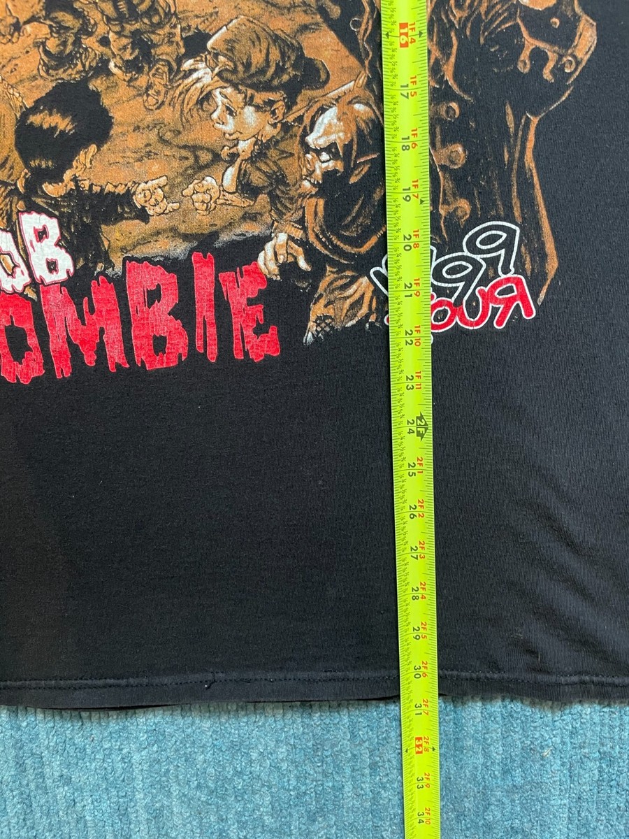 VTG 90s Korn Rob Zombie 1999 Tour Shirt Follow the Leader VTG 90s Korn Rob Zombie 1999 Tour Shirt Follow the Leader